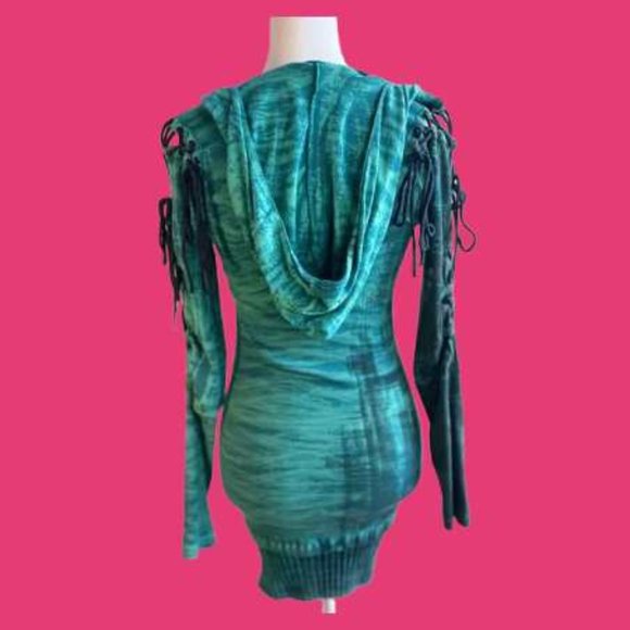 Salvage | Dresses | Rare Salvage Hooded Dress | Poshmark